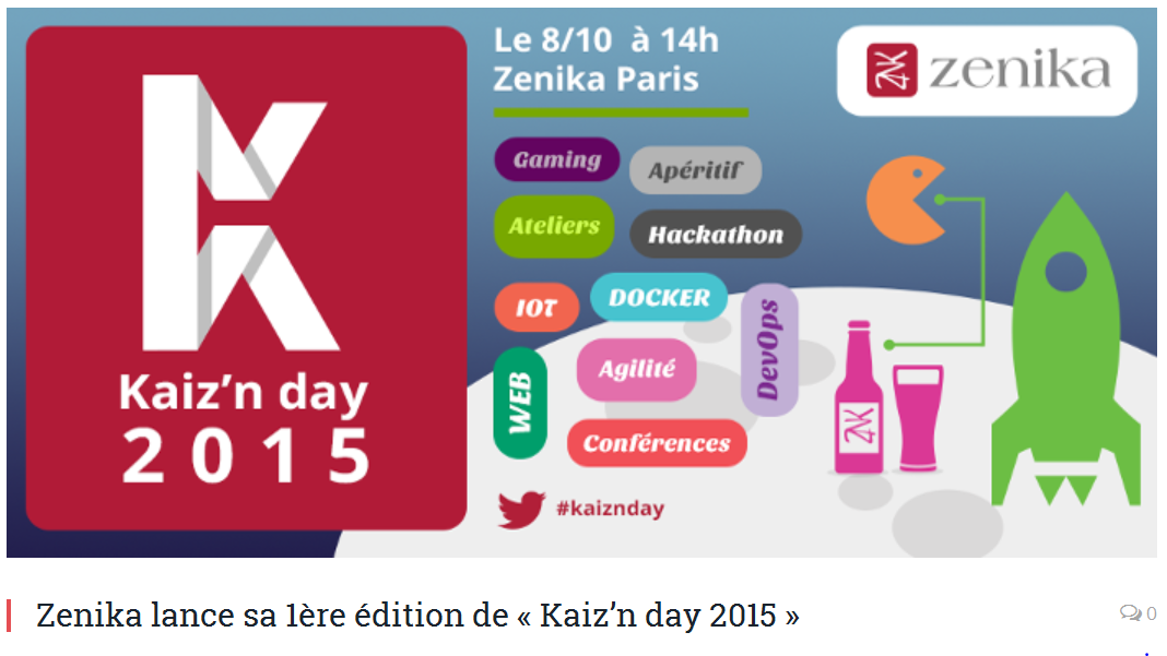 Flash-info-kaiznday – Blog Zenika