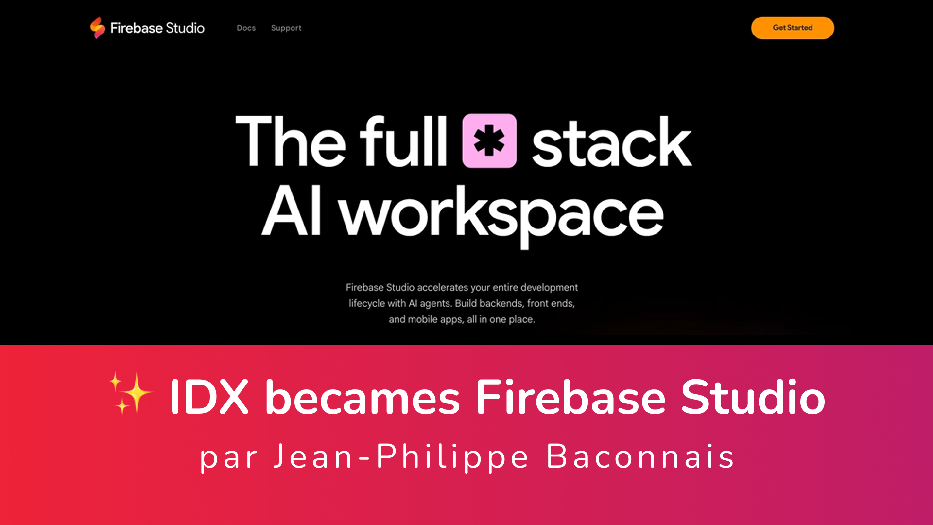 IDX becames Firebase Studio - Blog Zenika